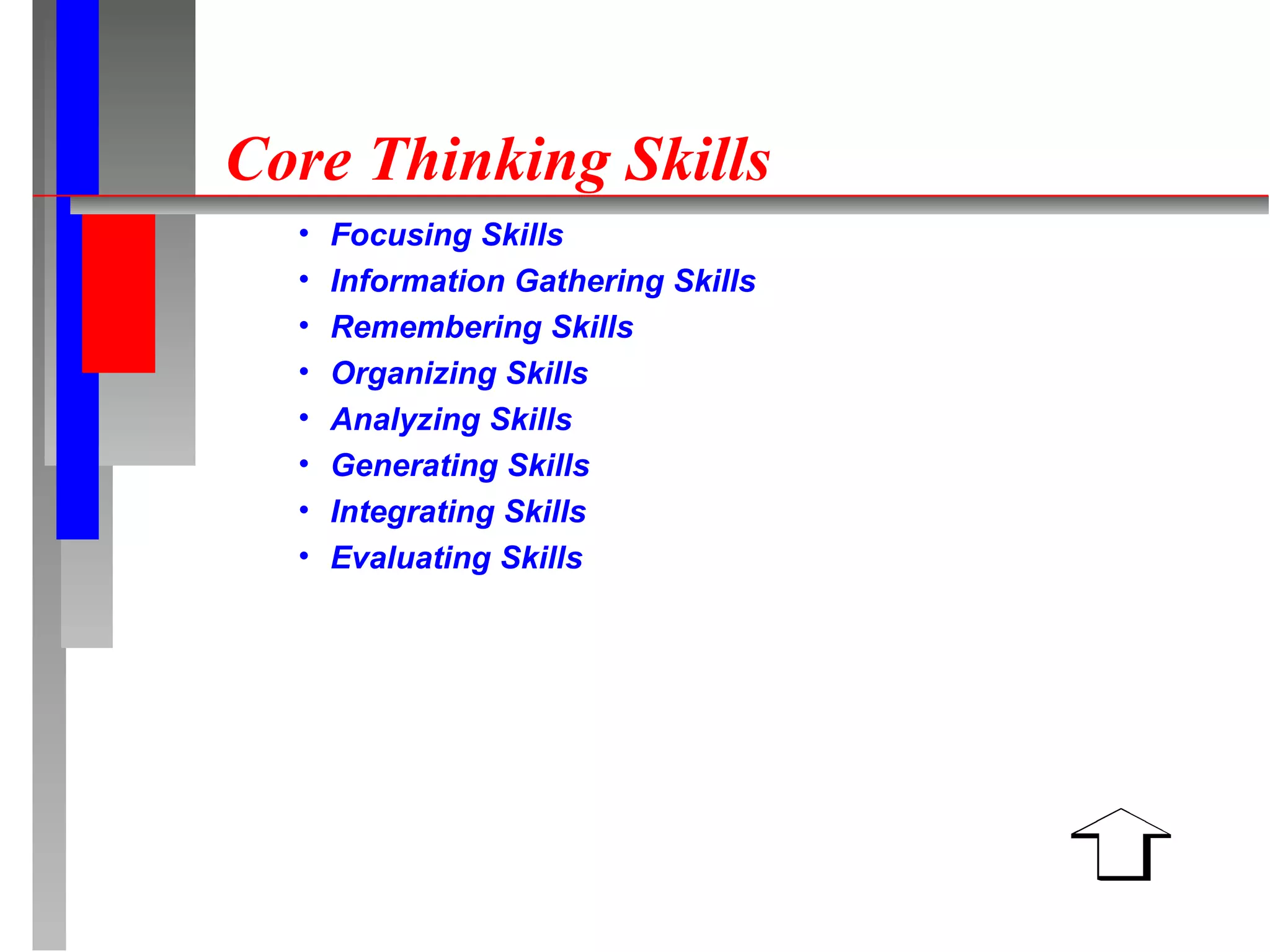 Core Thinking Skills | PPT