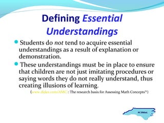 Core topics essential_understandings | PPT | Free Download