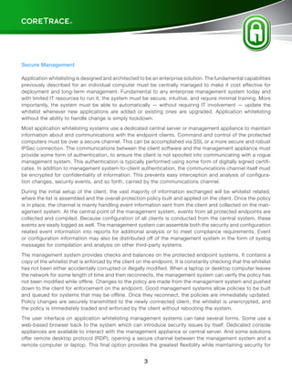 CoreTrace Whitepaper: Whitelisting And Control Systems | PDF