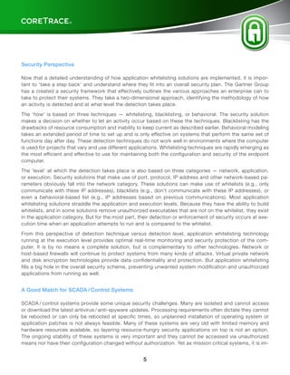 CoreTrace Whitepaper: Whitelisting And Control Systems | PDF