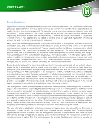 CoreTrace Whitepaper: Application Whitelisting And Energy Systems | PDF