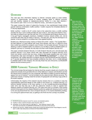 CoreTrace Whitepaper: Combating Buffer Overflows And Rootkits | PDF