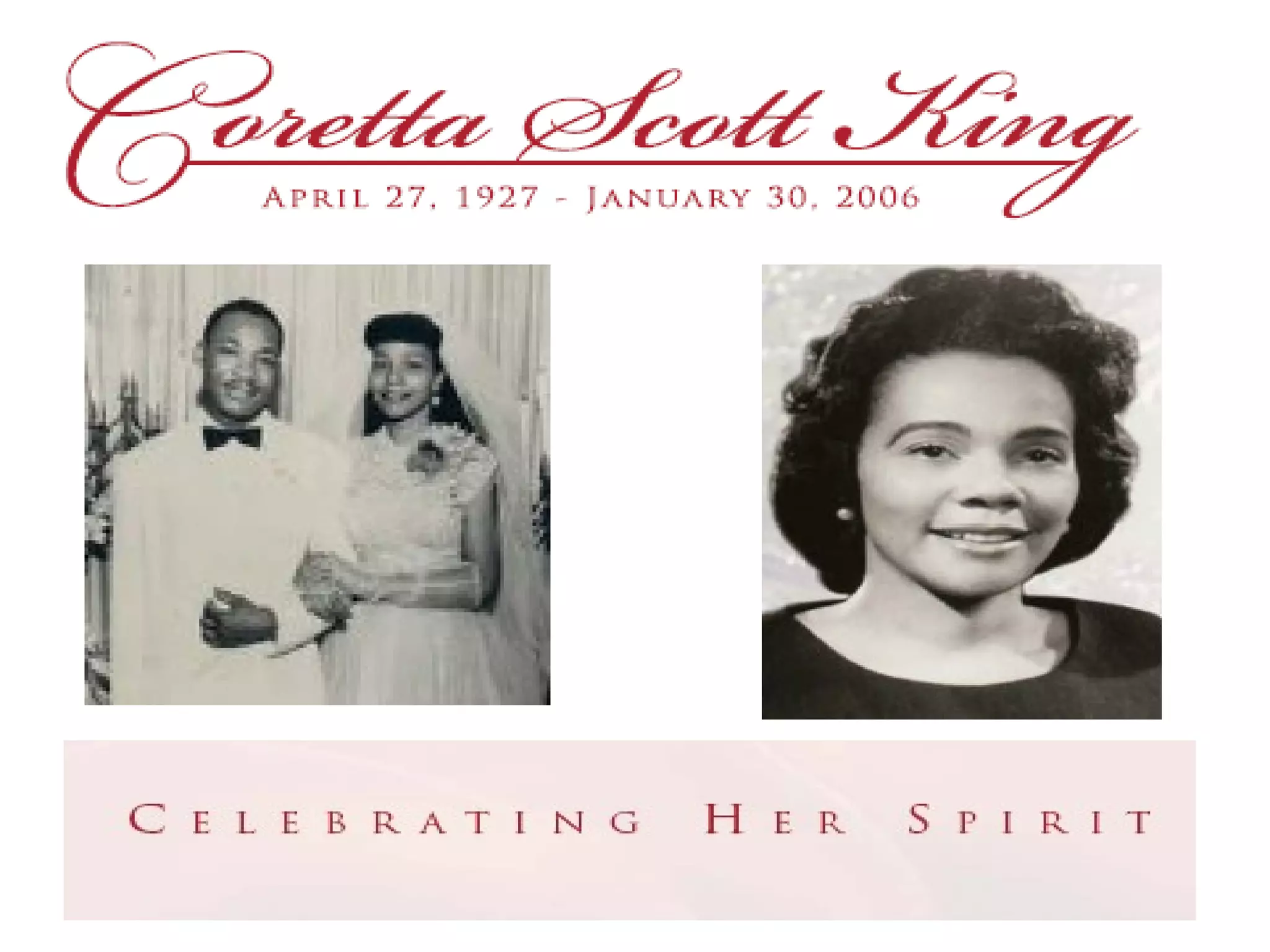Coretta Scott King | PPT