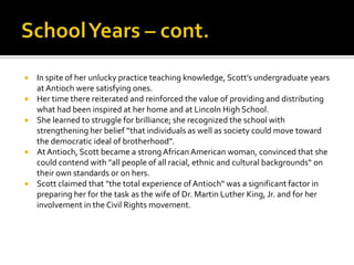 Coretta Scott King | PPTX