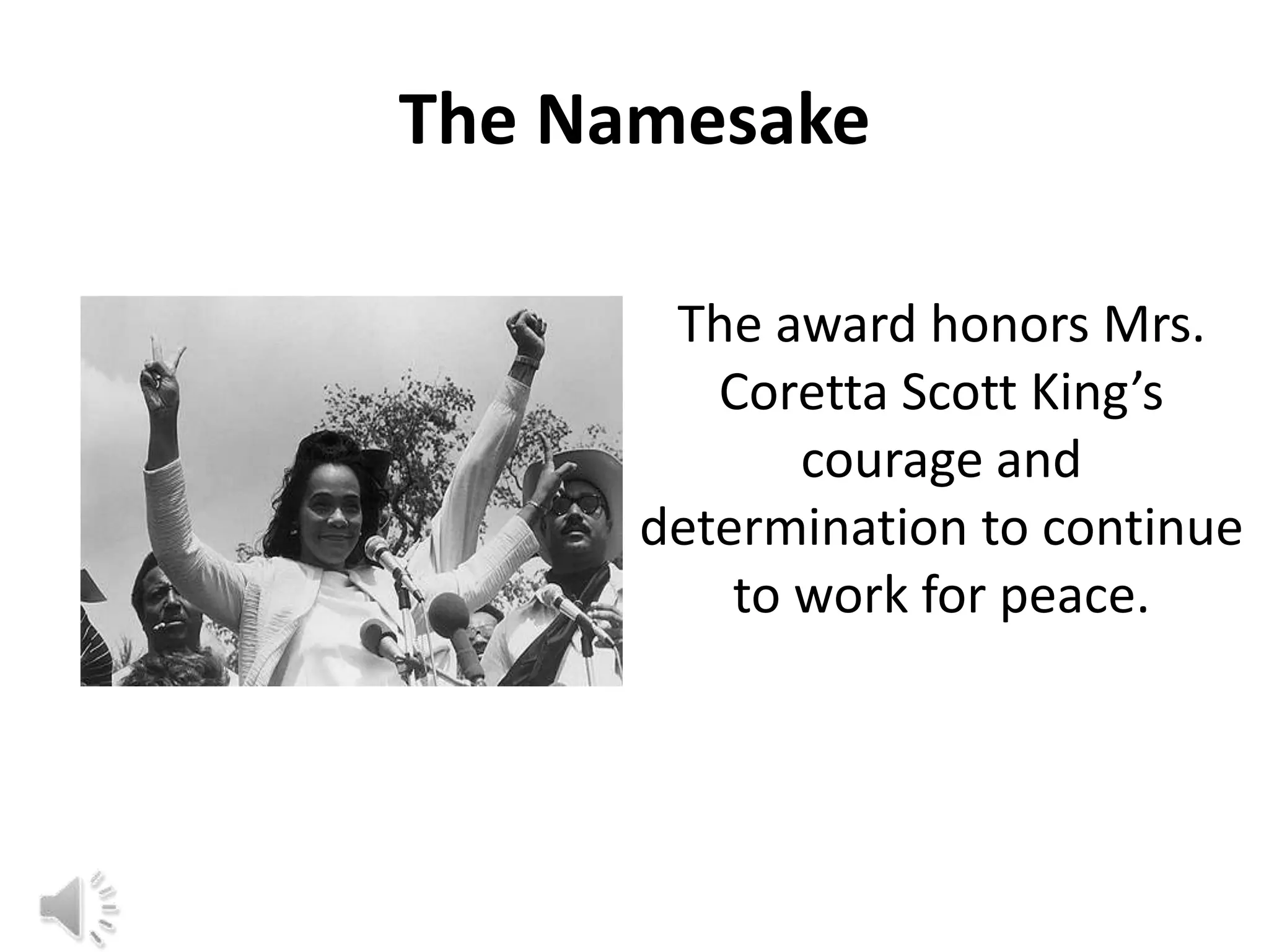 Coretta scott king award | PPTX