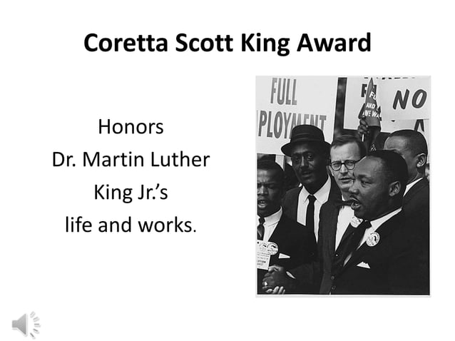 Coretta scott king award | PPT
