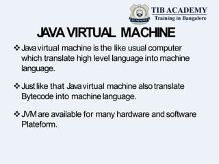 Core java tutorials | PPT