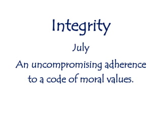 Core values | DOCX