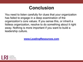 Examples of Company Core Values | PPTX