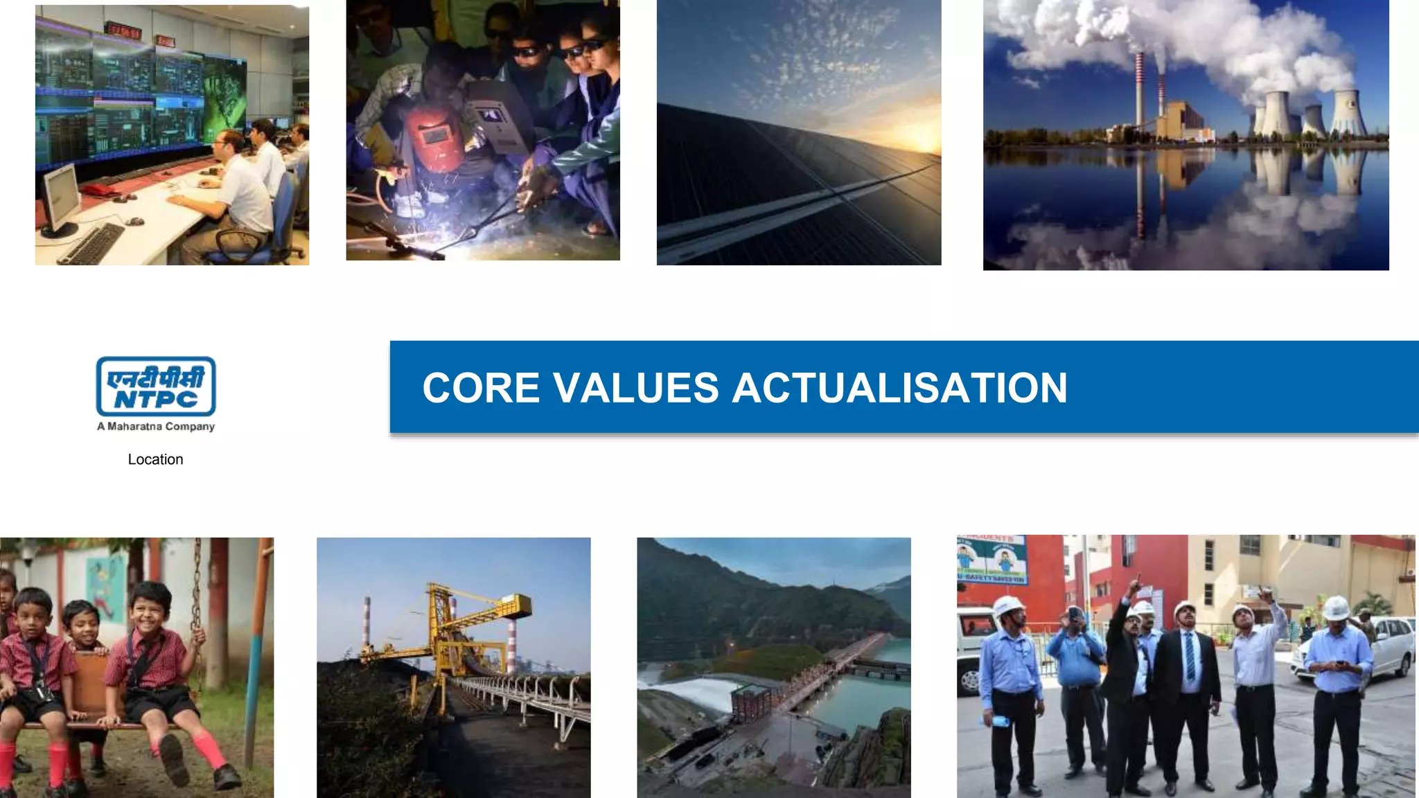 Core values OF NTPC | PPTX