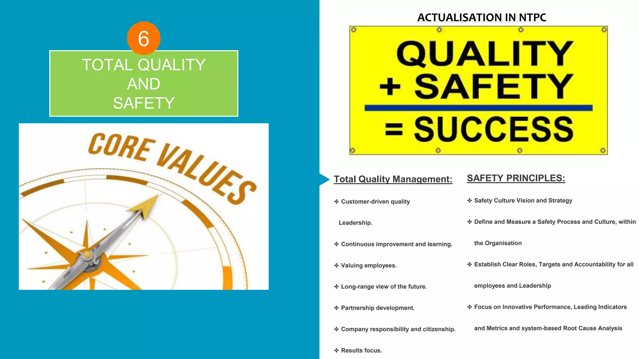 Core values OF NTPC | PPTX