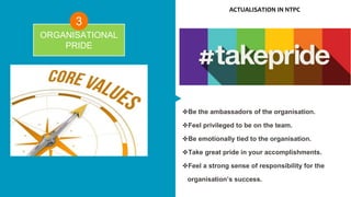 Core values OF NTPC | PPTX
