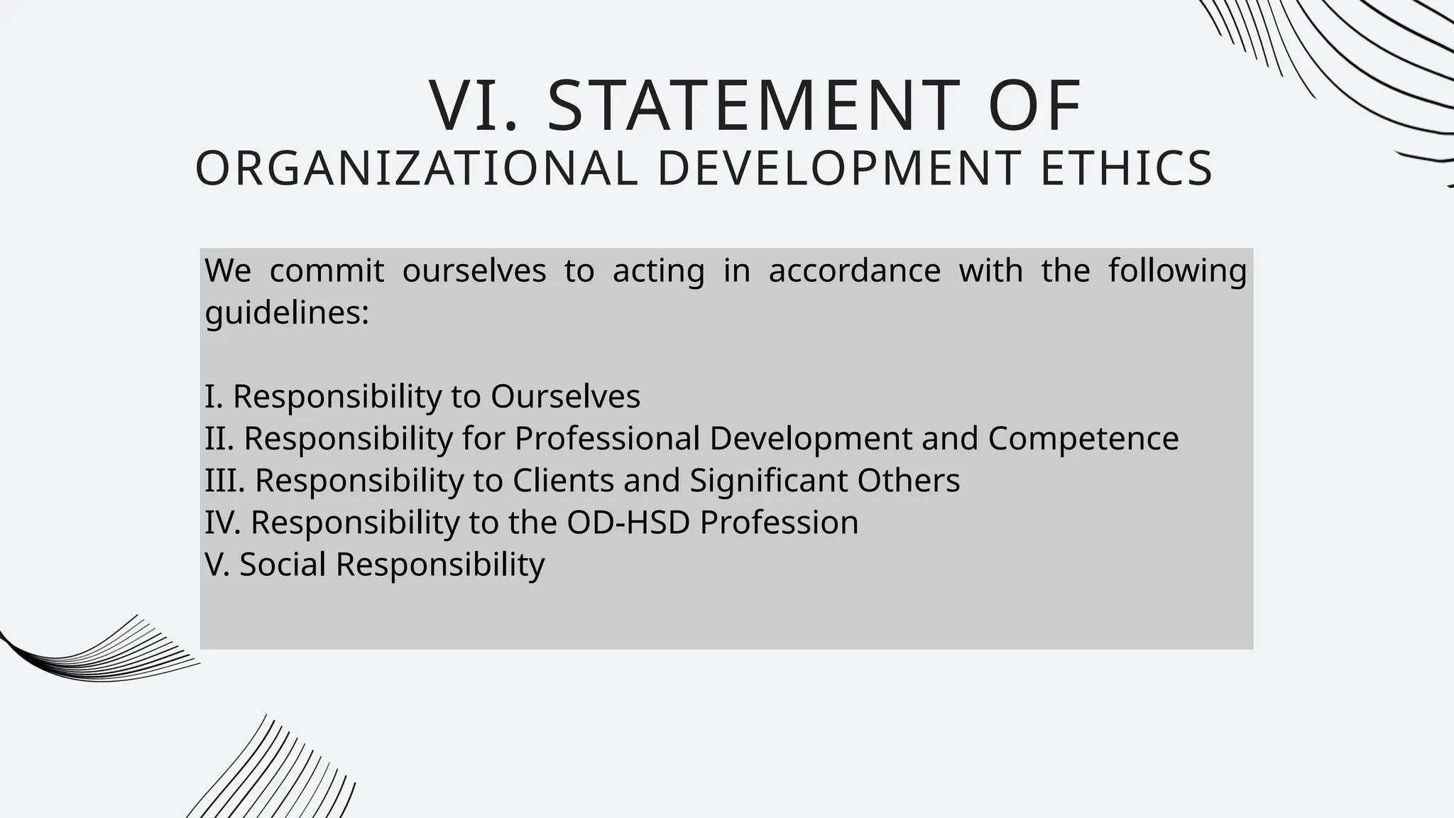 Core Values and Ethics for Oraganizational Development .pptx