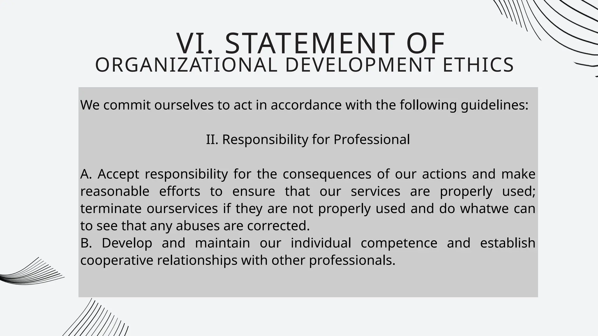 Core Values and Ethics for Oraganizational Development .pptx