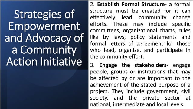Core Values and Principles of Community Action Initiatives.pdf | Family ...