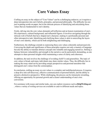 Core Values Essay.pdf
