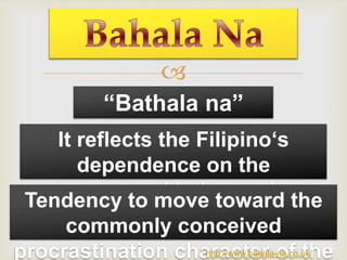 Filipino Core Values, Characteristics and Citizenship Morals | PPTX