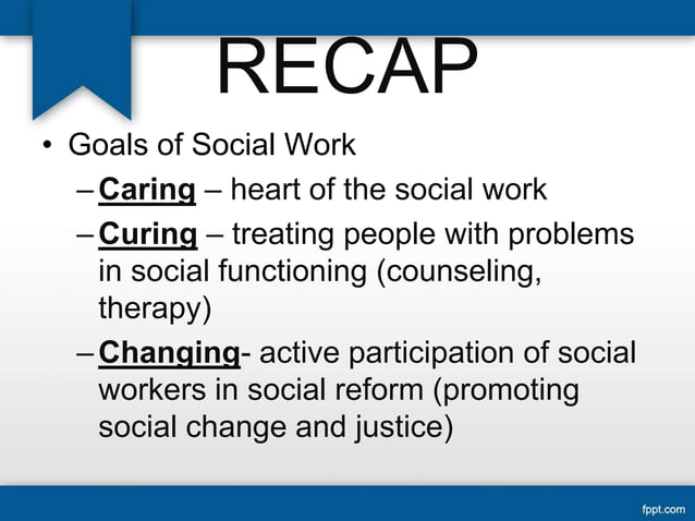 Core values of social work | PPTX