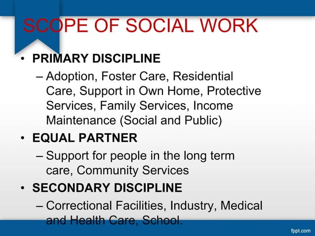 Core values of social work | PPTX