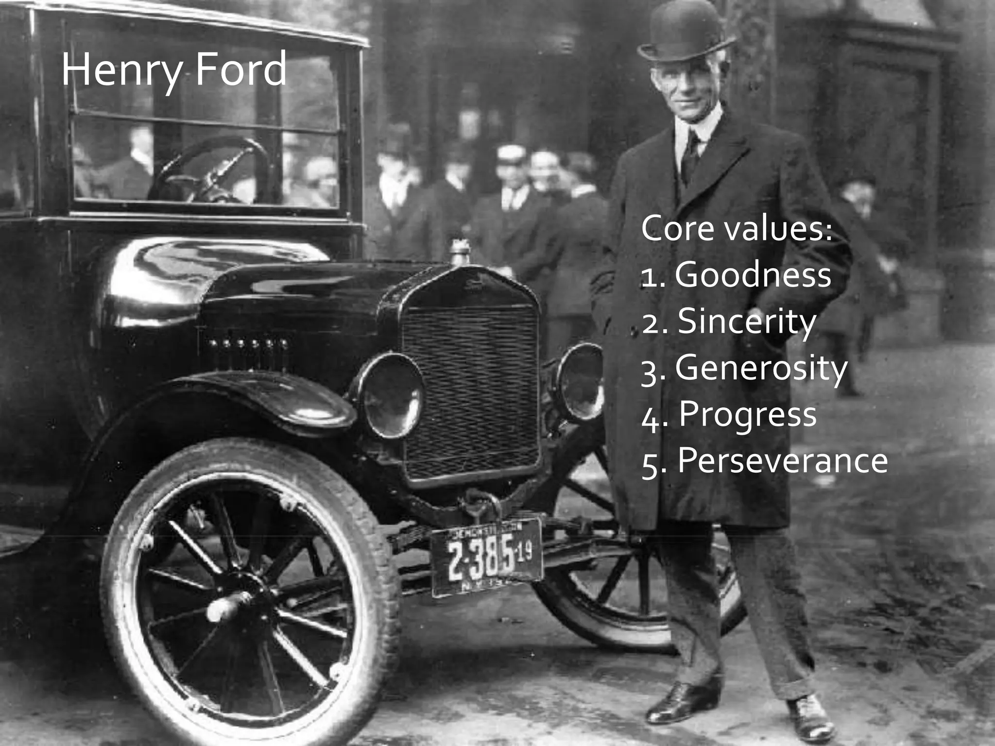 Core values on famous personality | PPTX