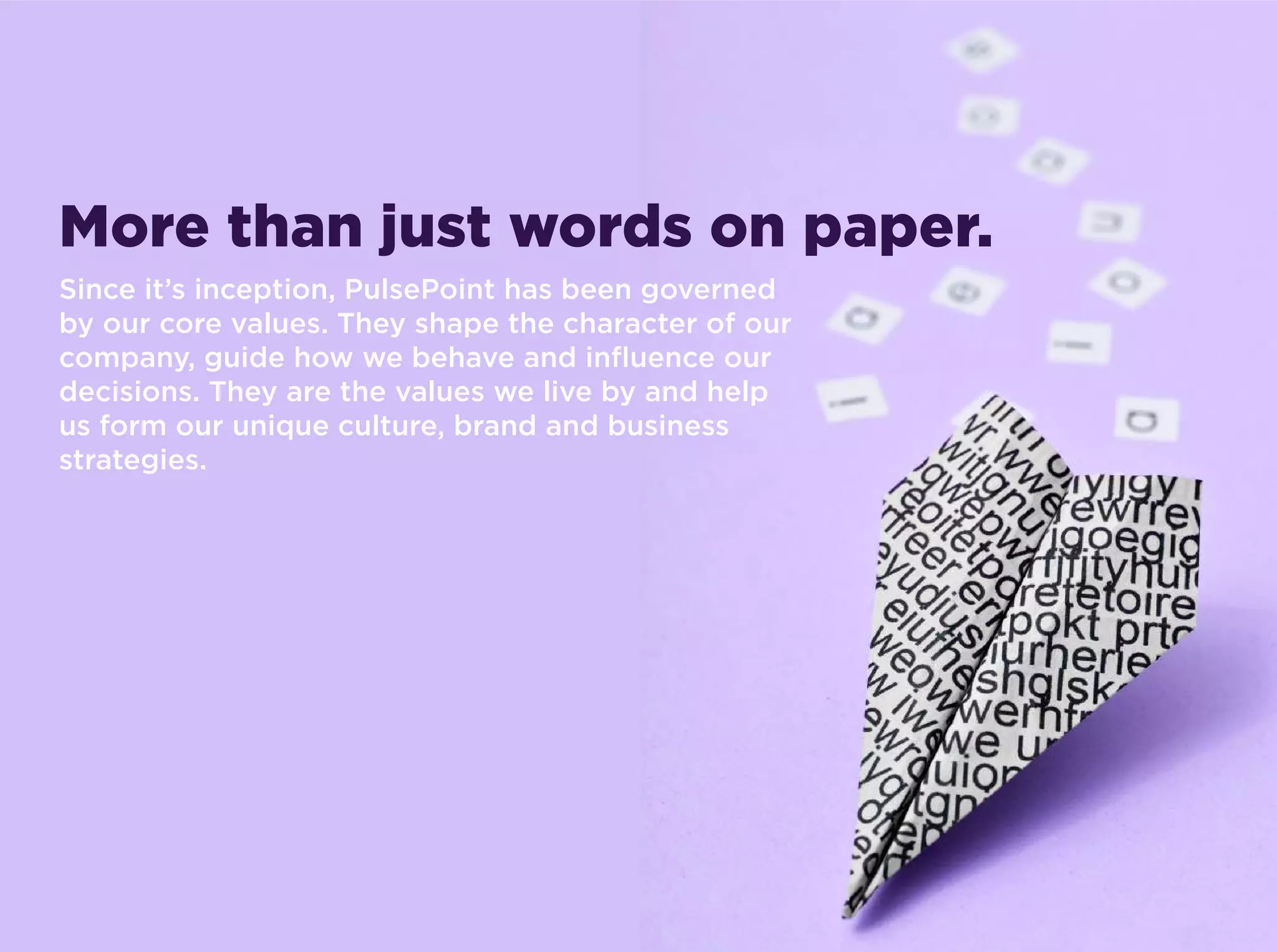 Small Company, Big Impact--Core Values in Action at PulsePoint | PPT ...