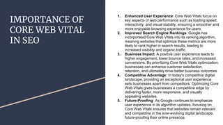 Conquer User Attention: Master Core Web Vitals for a Flawless User Experience | PPT
