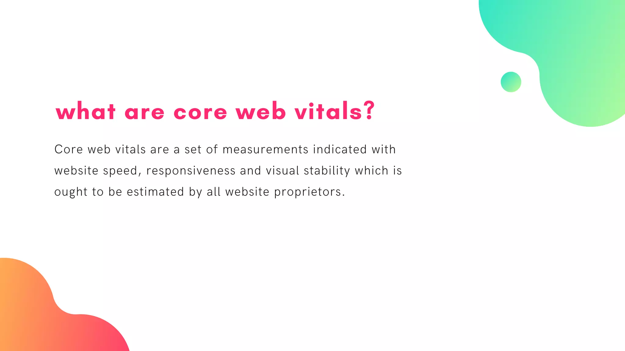 Core Web Vitals: Google New Ranking Factor | PPT