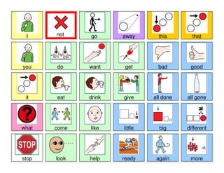Core words in three symbol sets | PDF
