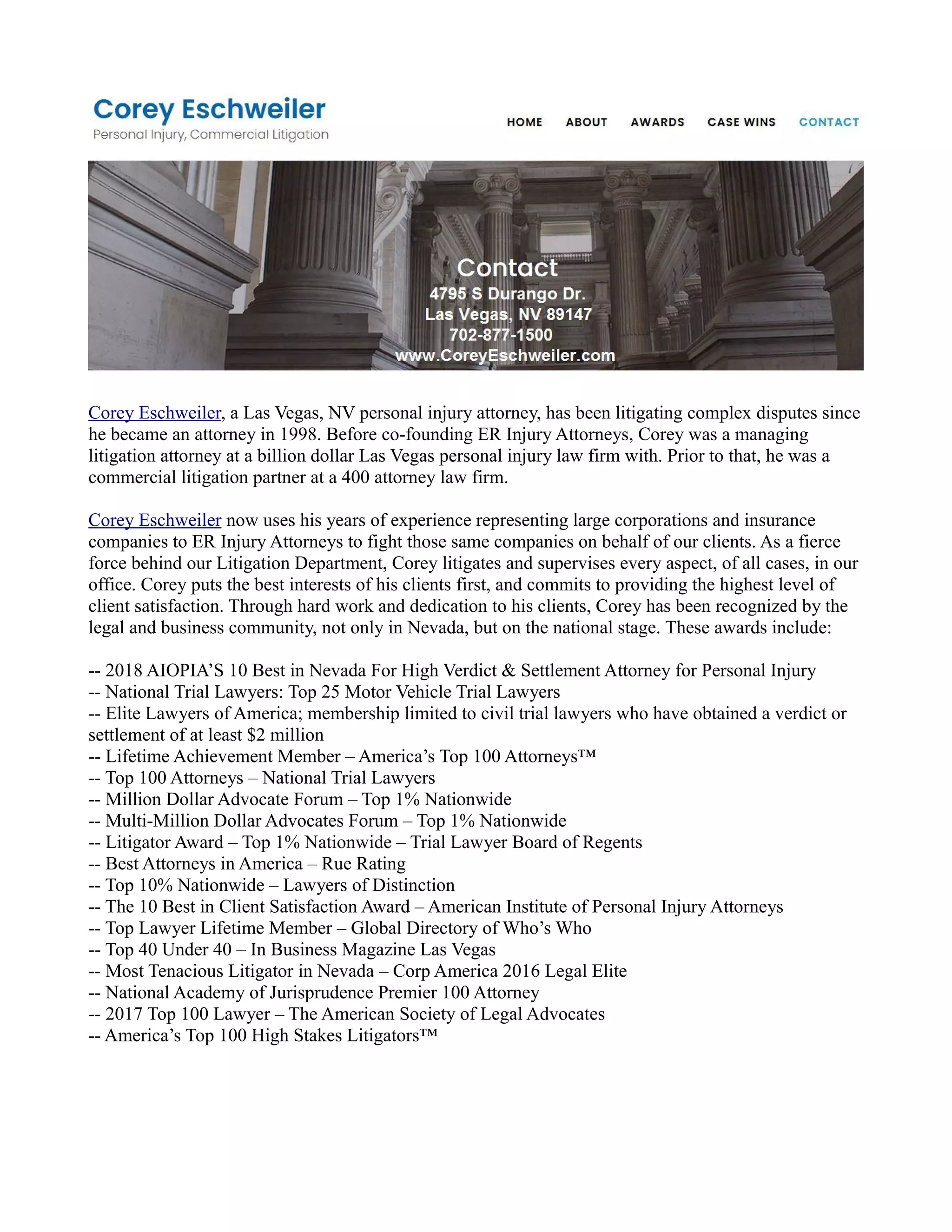 Corey Eschweiler | PDF