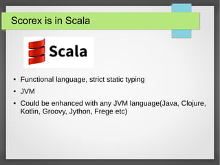 Scorex, the Modular Blockchain Framework | ODP | Programming Languages | Computing