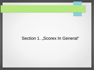 Scorex, the Modular Blockchain Framework | ODP | Programming Languages | Computing