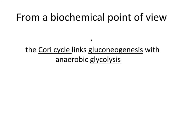 Cori cycle | PDF | Endocrine and Metabolic Diseases | Diseases and ...