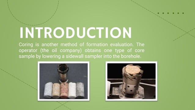 Coring to Formation Evaluation | Soran University | PPTX | Geology ...