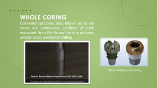 Coring to Formation Evaluation | Soran University | PPTX