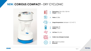 Micro Coriolis air sampler | PPT