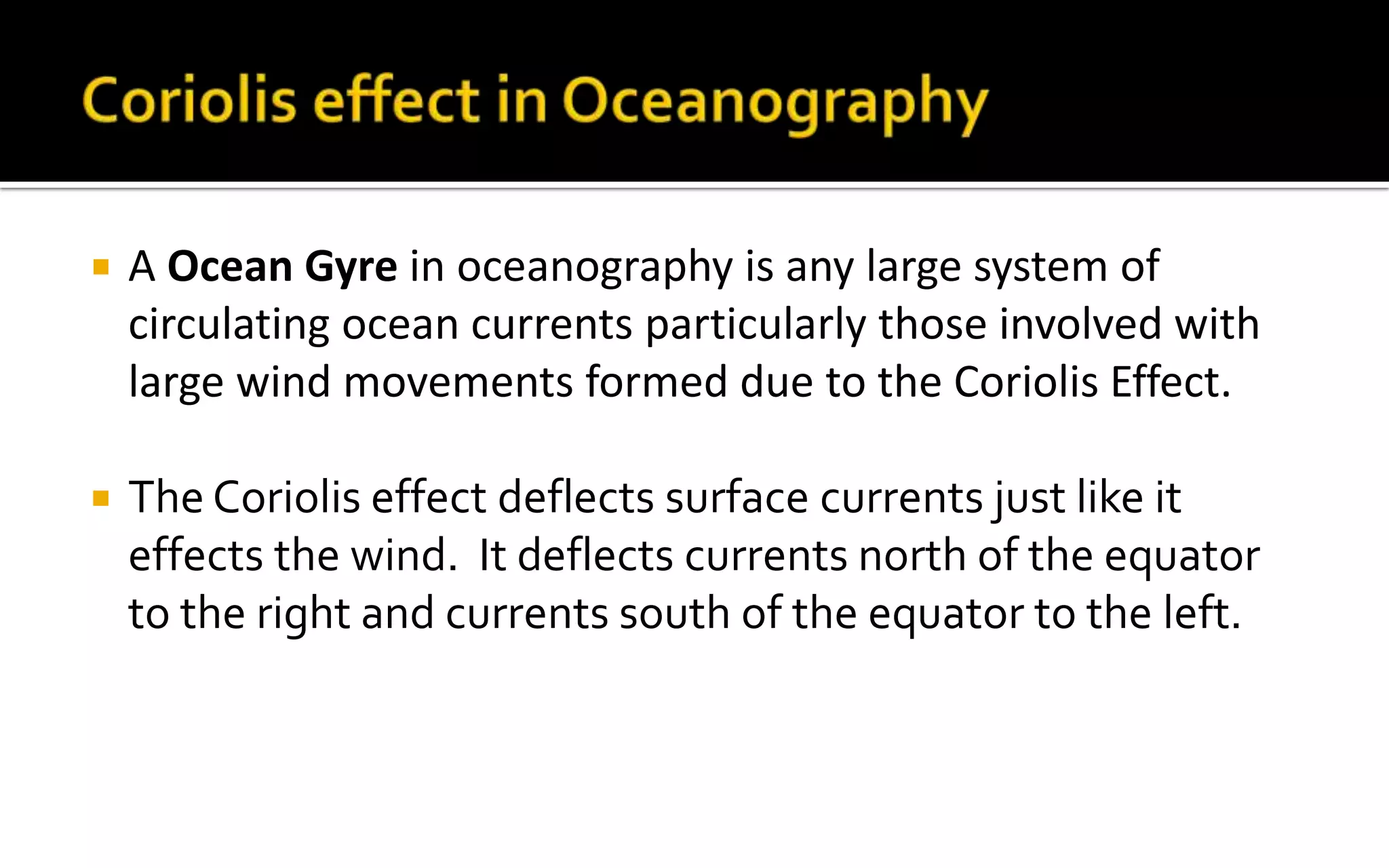 Coriolis effect | PPTX
