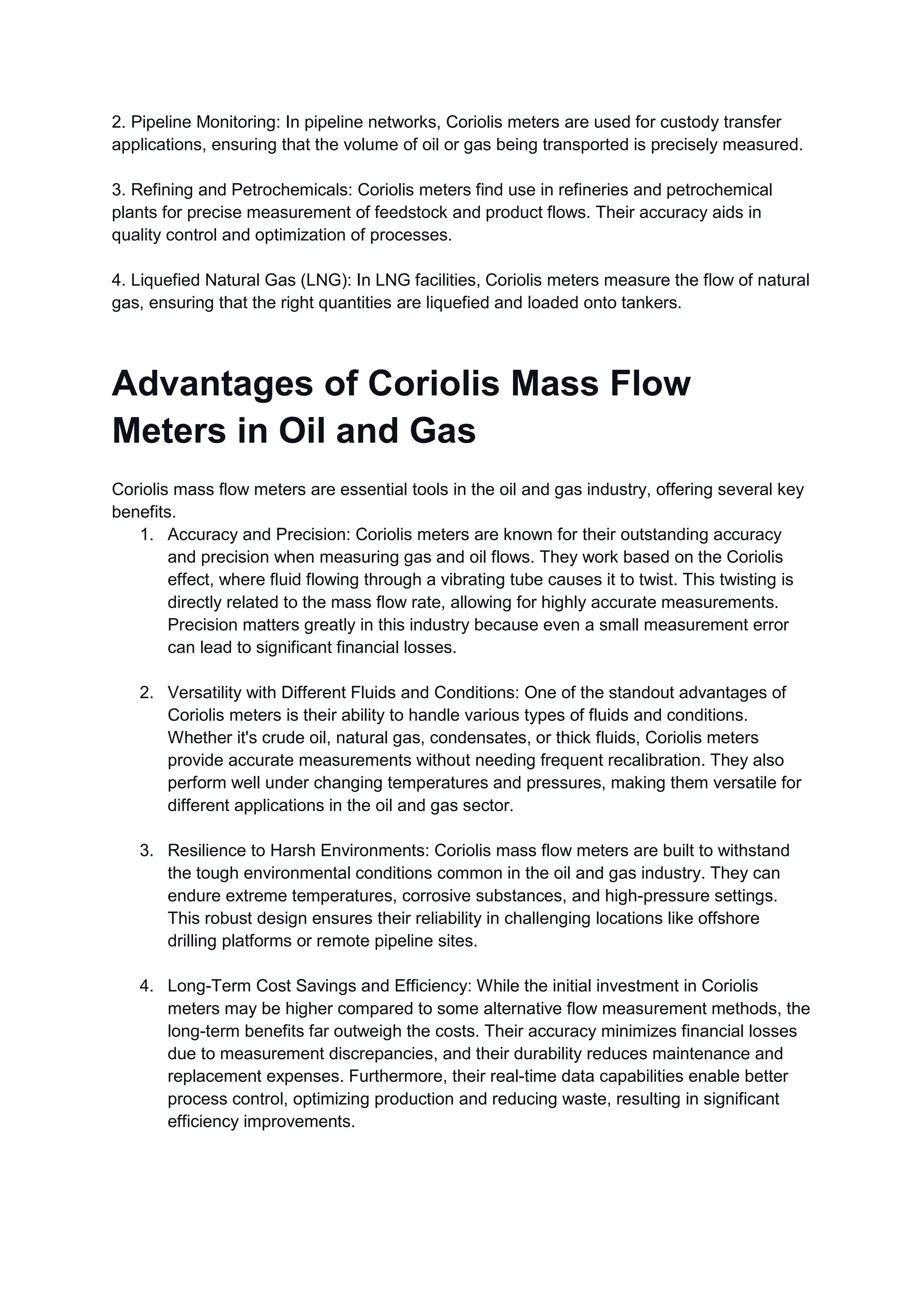 CORIOLIS MASS FLOW METER MEASURES GAS OIL.docx