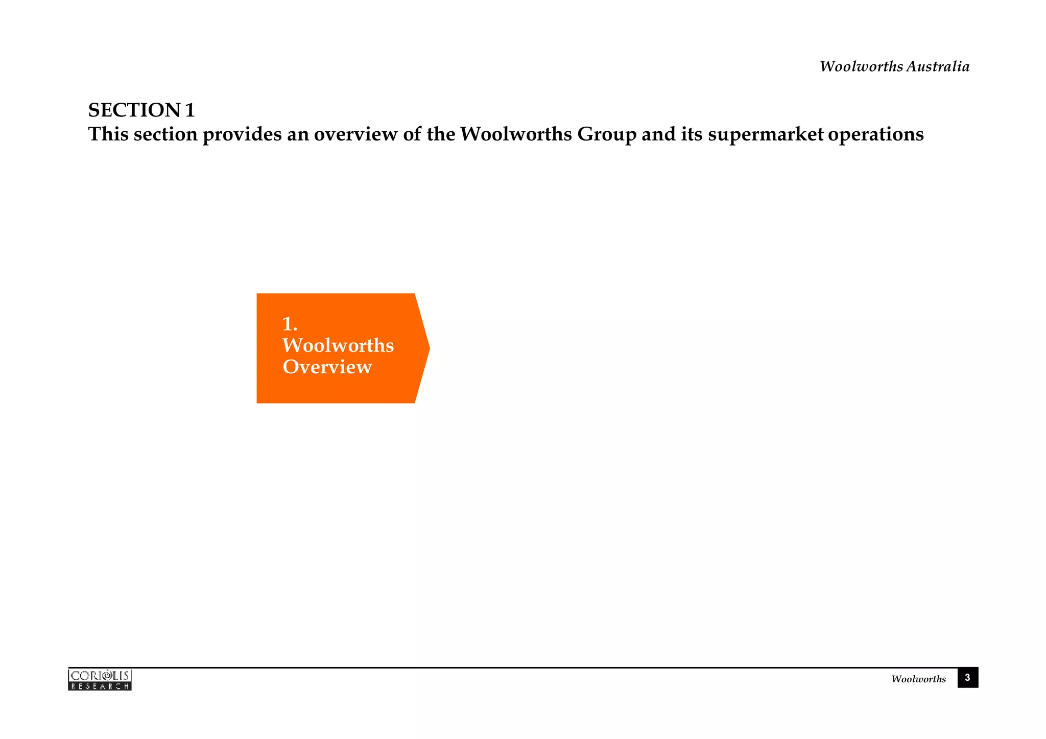 Coriolis overview woolworths_australia_200502 | PDF