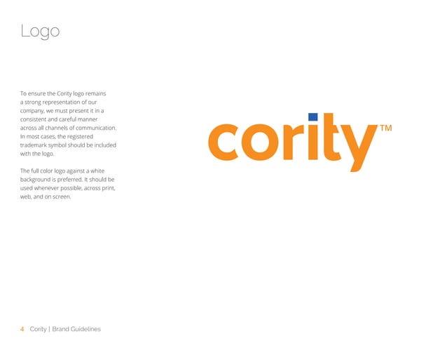 Cority Brand Guidelines | PPT