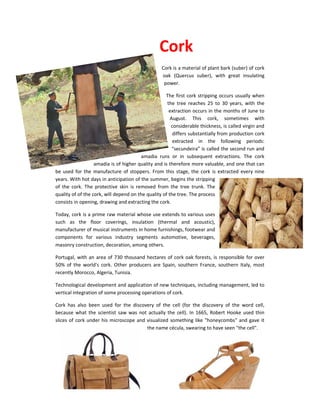 Cork | PDF