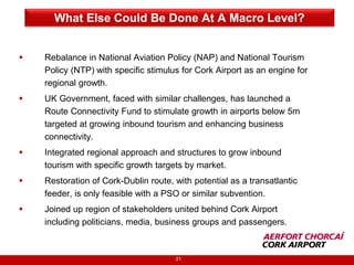 Cork Airport Munster’s Favourite Airport, Kevin Cullinane | PDF