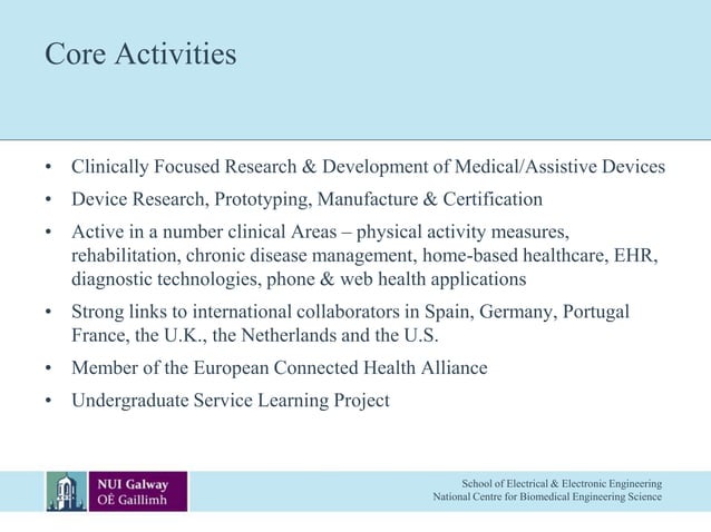 Bioelectronics Research Cluster | PPTX