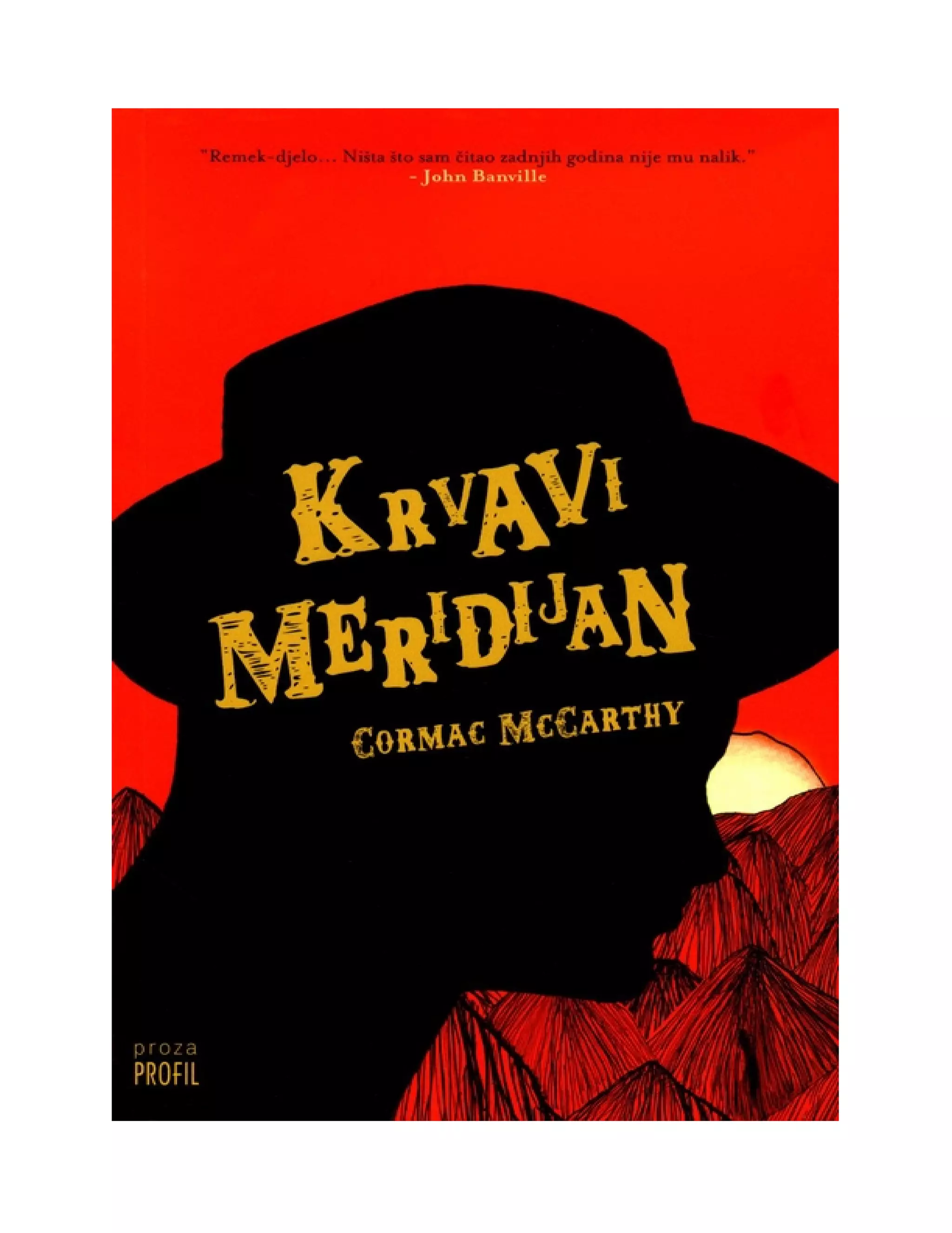 Cormac mc carthy krvavi meridijan | PDF