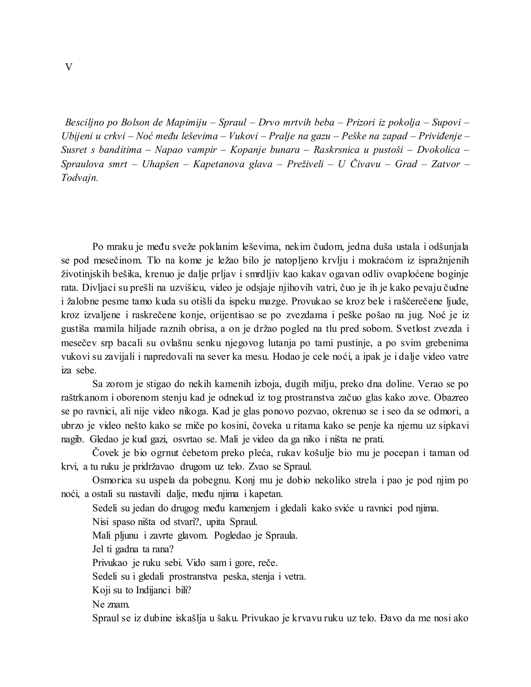 Cormac mc carthy krvavi meridijan | PDF