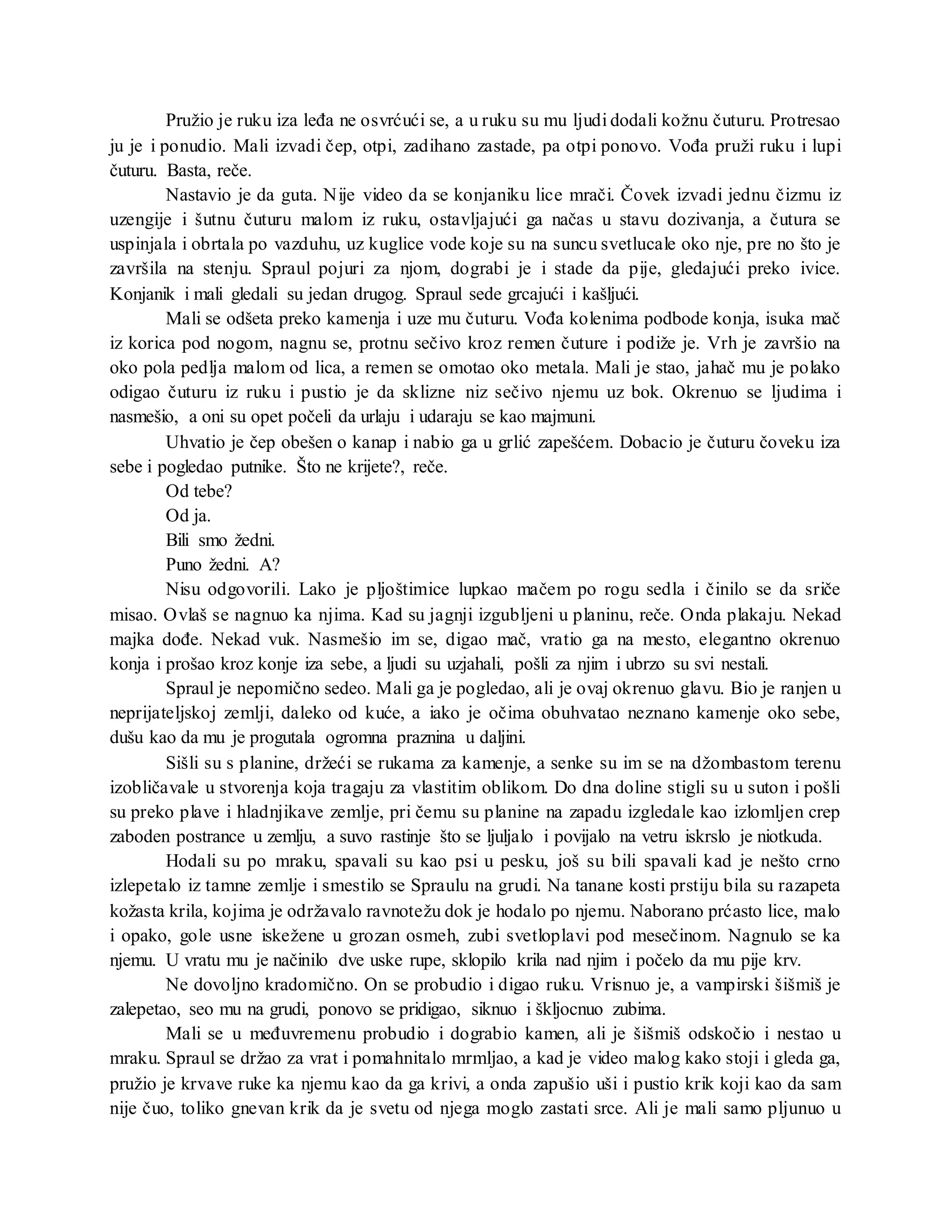 Cormac mc carthy krvavi meridijan | PDF