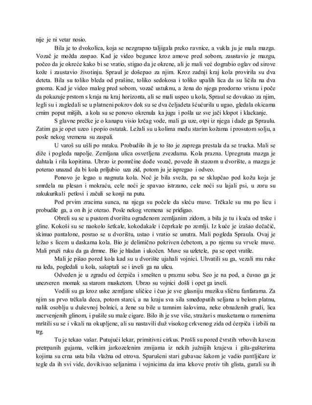 Cormac mc carthy krvavi meridijan | PDF