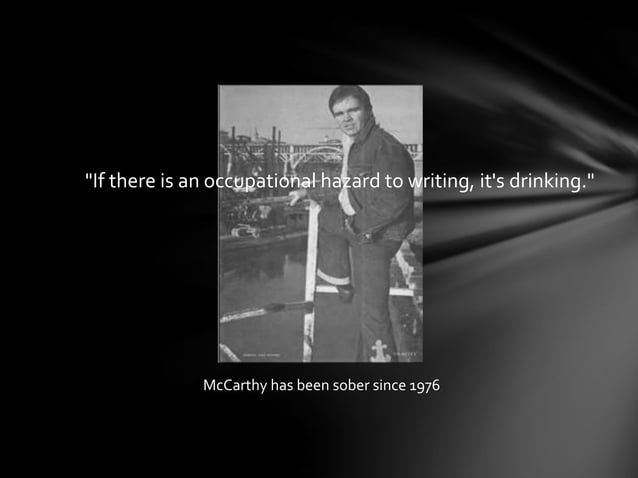 Cormac Mccarthy author presentation | PPTX