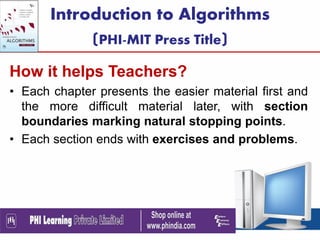 INTRODUCTION TO ALGORITHMS Third Edition | PDF