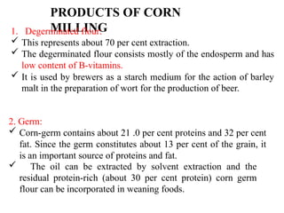 Corn milling process (equation involved janana hha ) | PPT