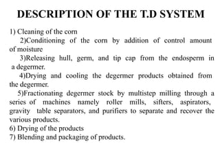 Corn milling process (equation involved janana hha ) | PPT